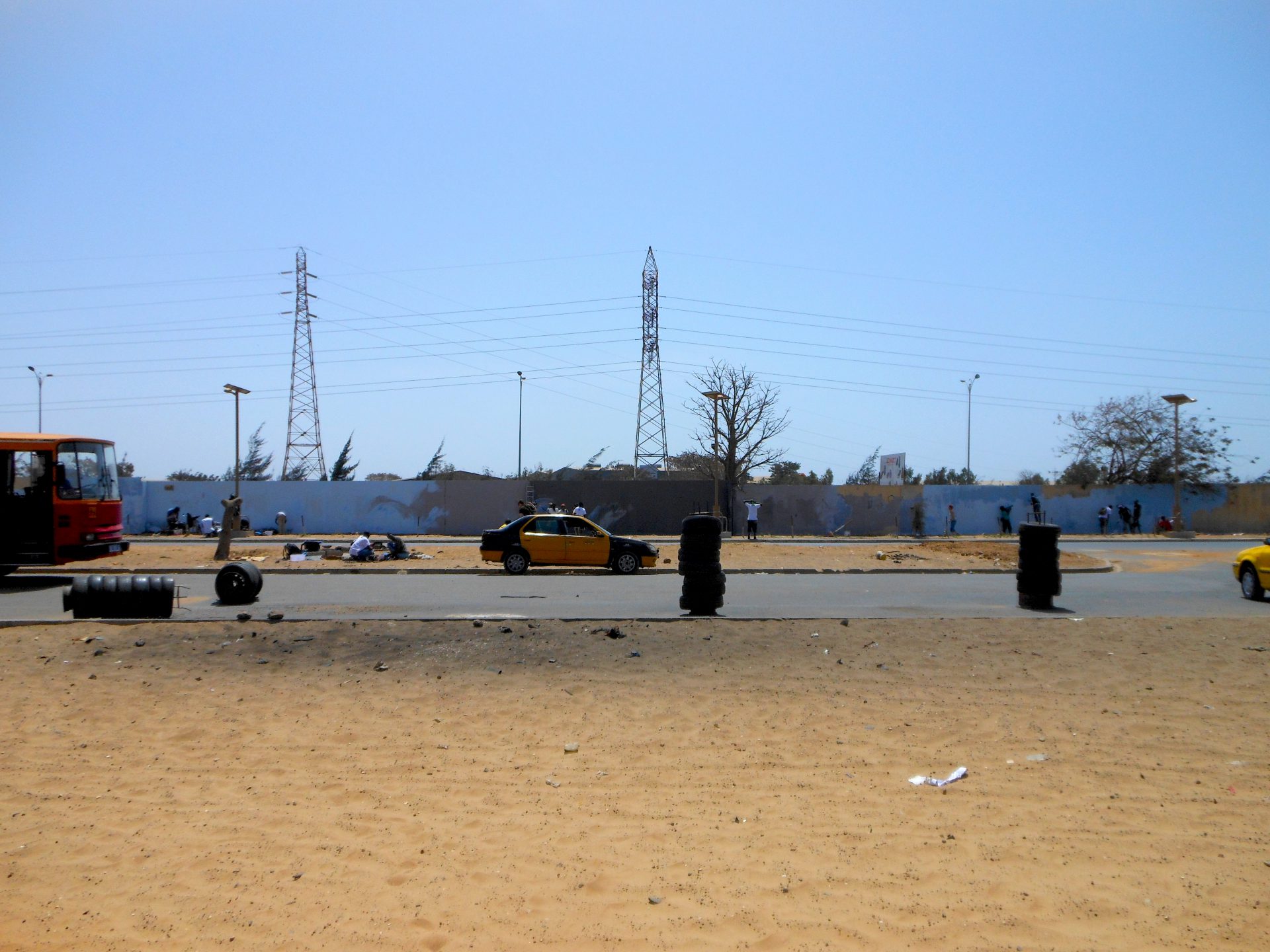 Graffiti à Dakar, Bandi Festigraff 4 - Nadib Bandi Graffiti mural